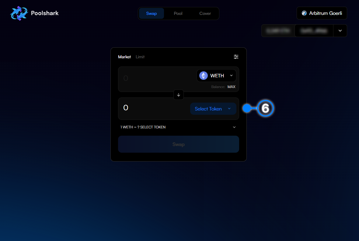 How to Swap - Poolshark Docs